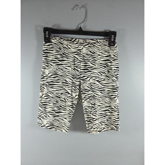 Other | Zebra Bike Shorts Girls Large New Activewear Gym | Poshmark